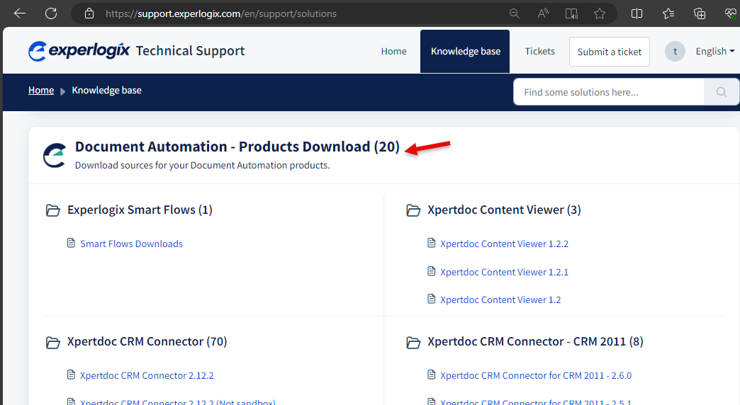 My Xpertdoc Update - Experlogix